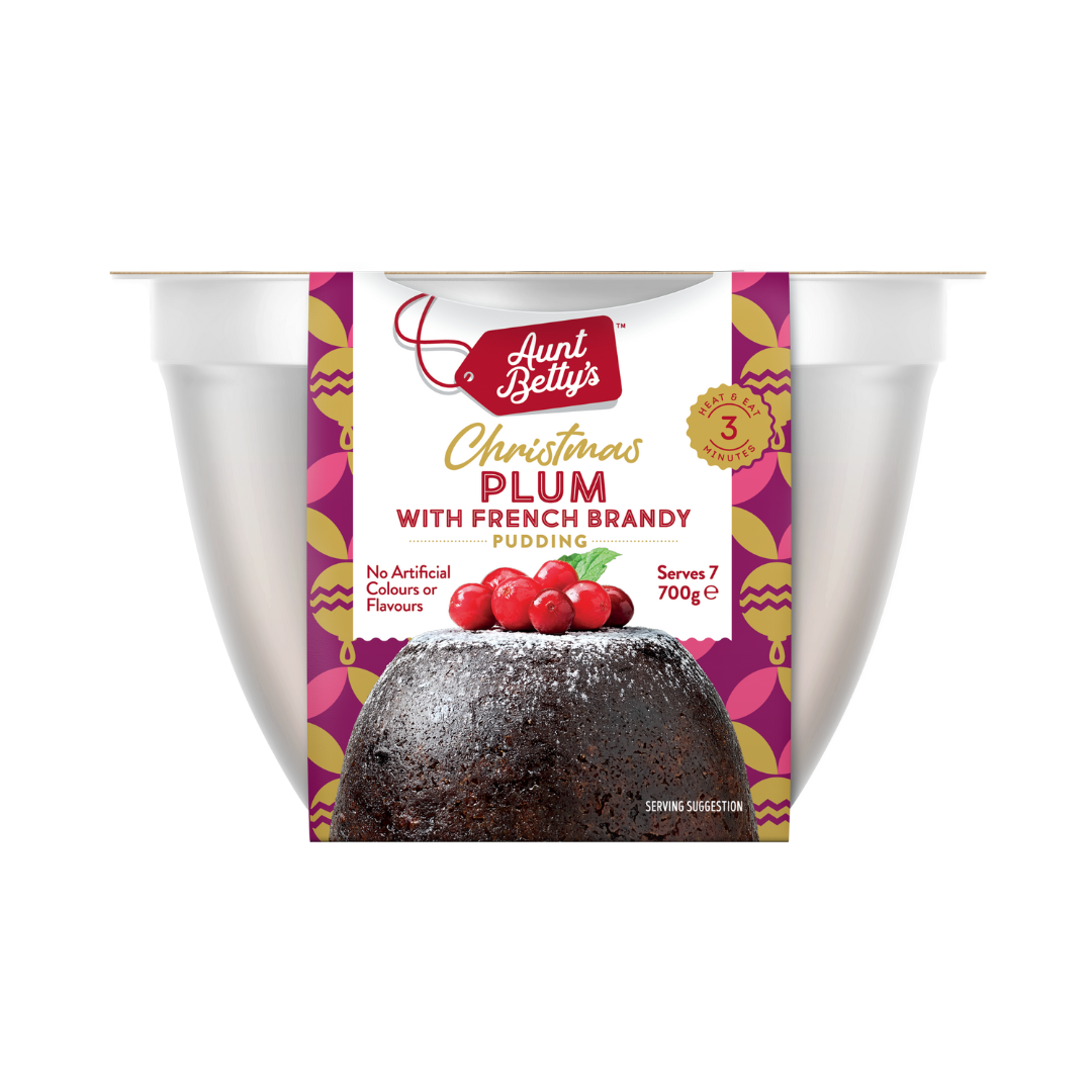 Aunt Betty's Plum Pudding 700g – The Chilly Box